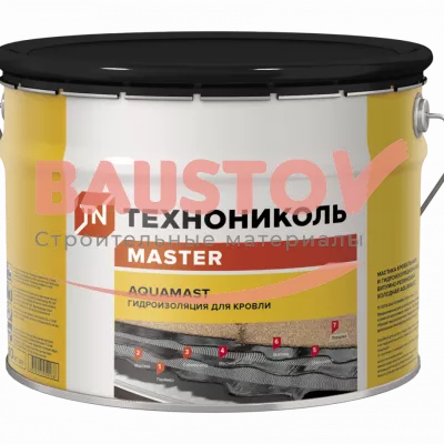 Мастика битумно-резиновая AquaMast, ведро 10 кг купить по выгодной цене ...